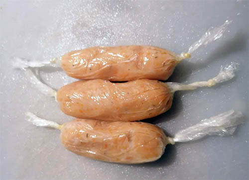 Salchichas de pollo | Cocina en Mambo